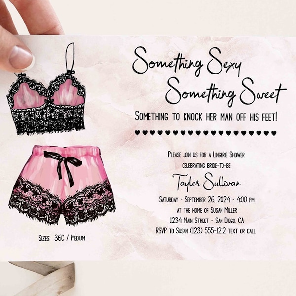 Sexy Invitation Etsy