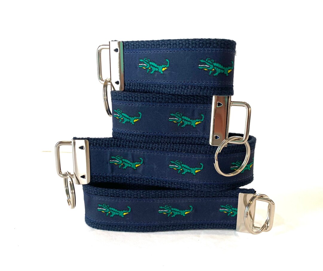 Preppy Alligator Key Fob - Etsy