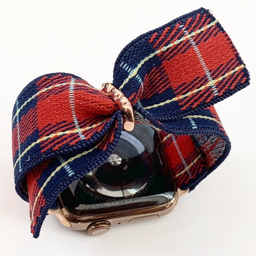 Apple Watch Elastic Bow Band - Etsy