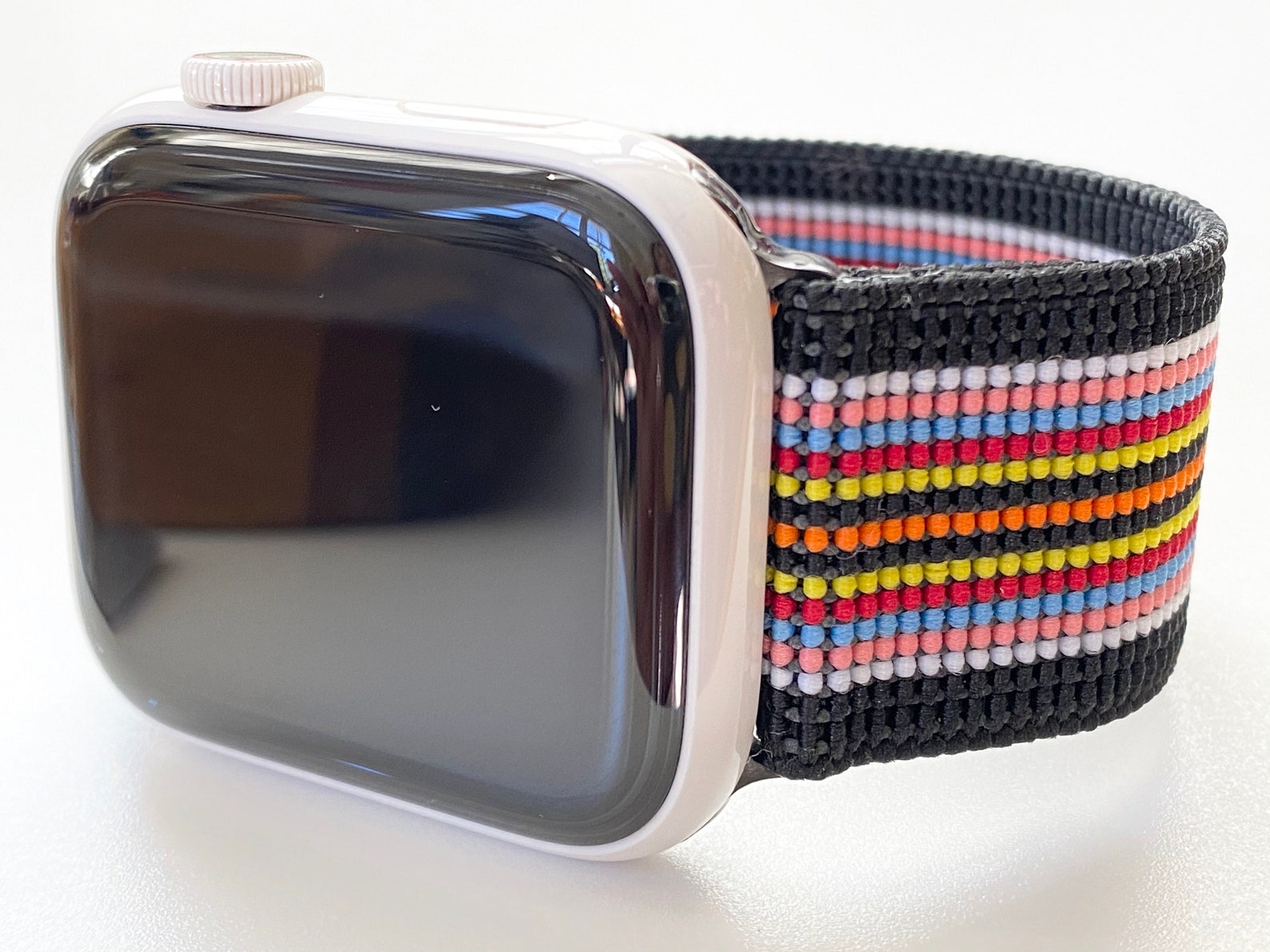 Apple Watch - Band Custom Made to Fit Elastic Stretch Comfort Band ...