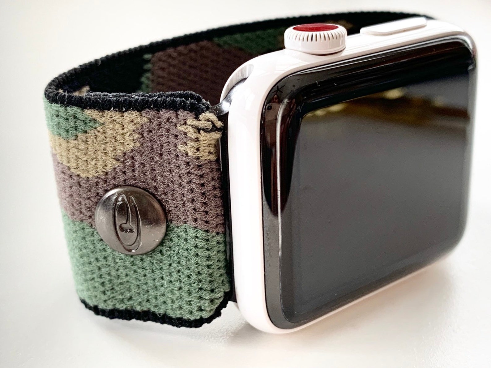 Apple Watch Elastic Apple Watch Band Camo Signature Original - Etsy