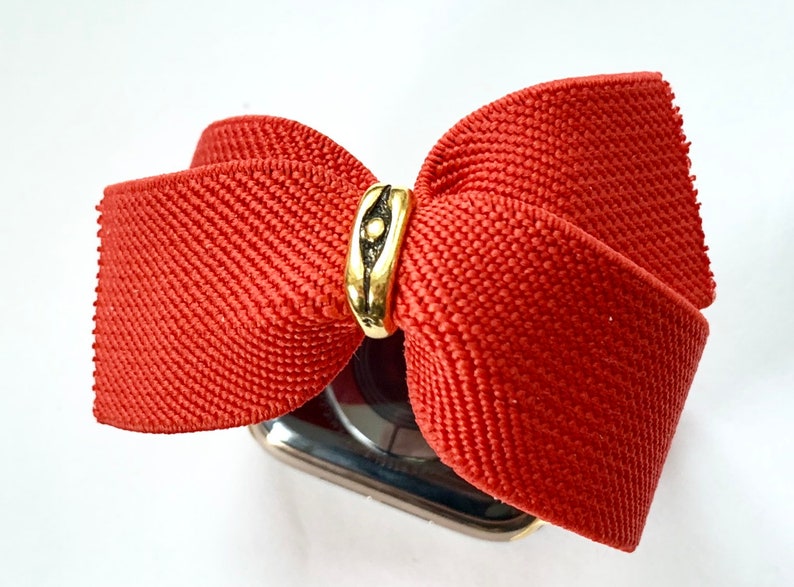 Elastic Apple Watch Band All Series Original Designer Bow Tie | Etsy