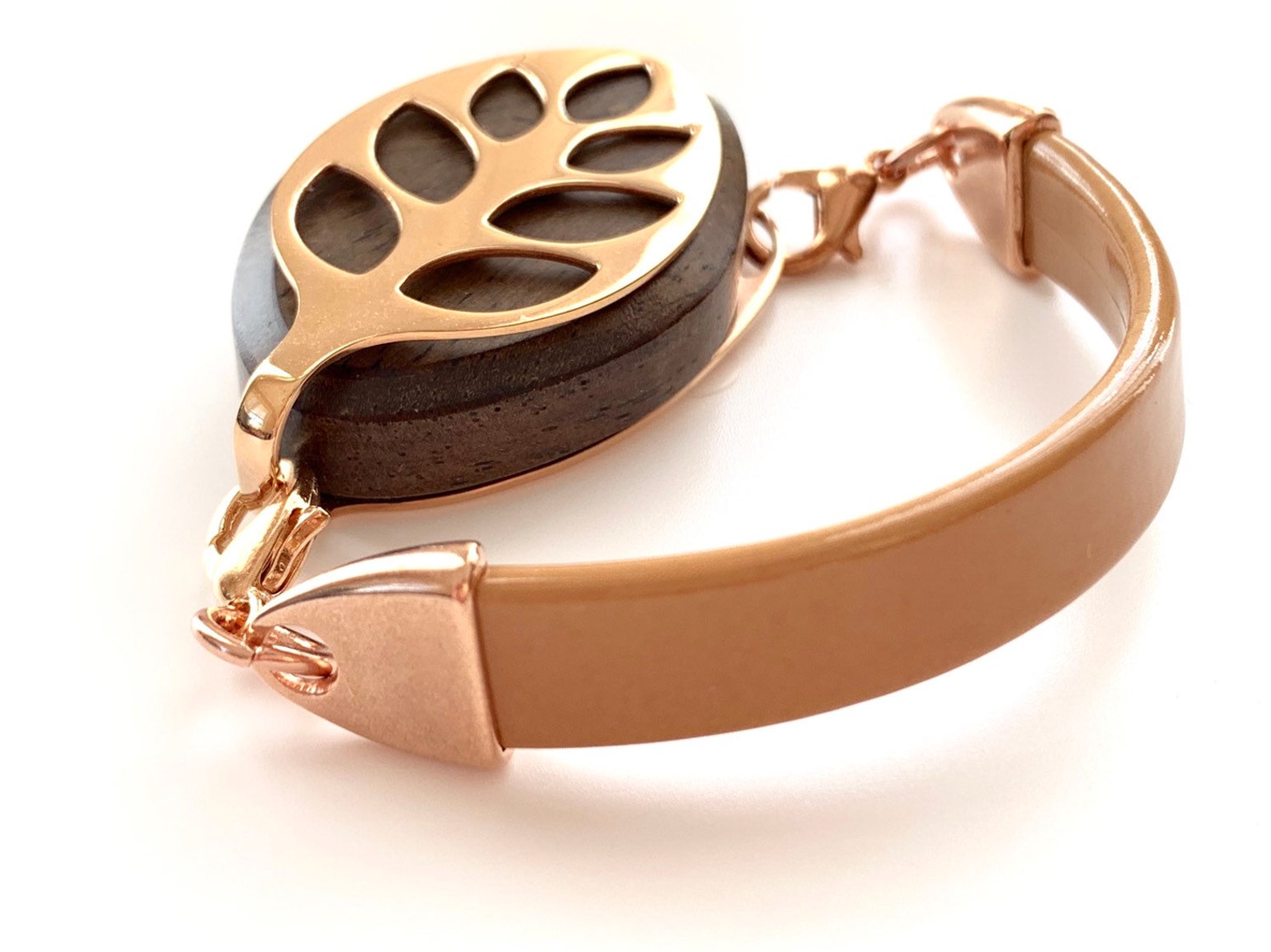 Bellabeat Leaf Bracelet Genuine Patent Leather European in 3 | Etsy