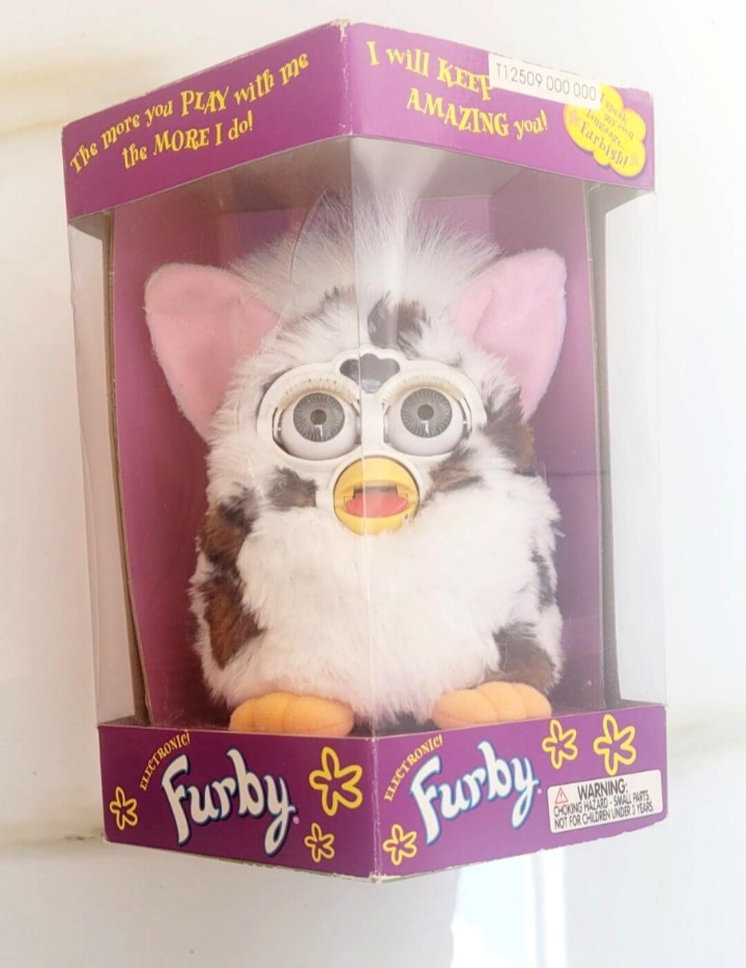 FURBY SNOW LEOPARD Brown Spots 1999 Model 70-800 - Etsy