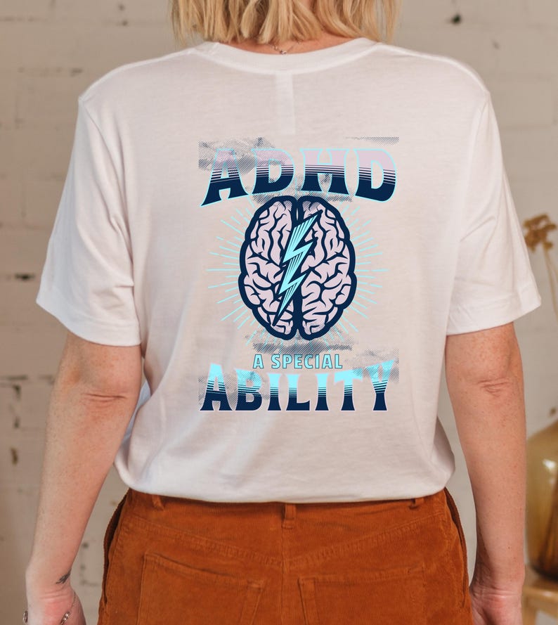 ADHD Special Ability Shirt, Neurodiversity Awareness Tee - Etsy
