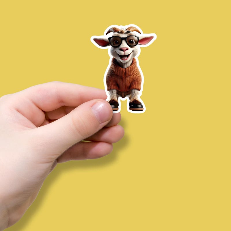 Cute Goat Stickers - Etsy