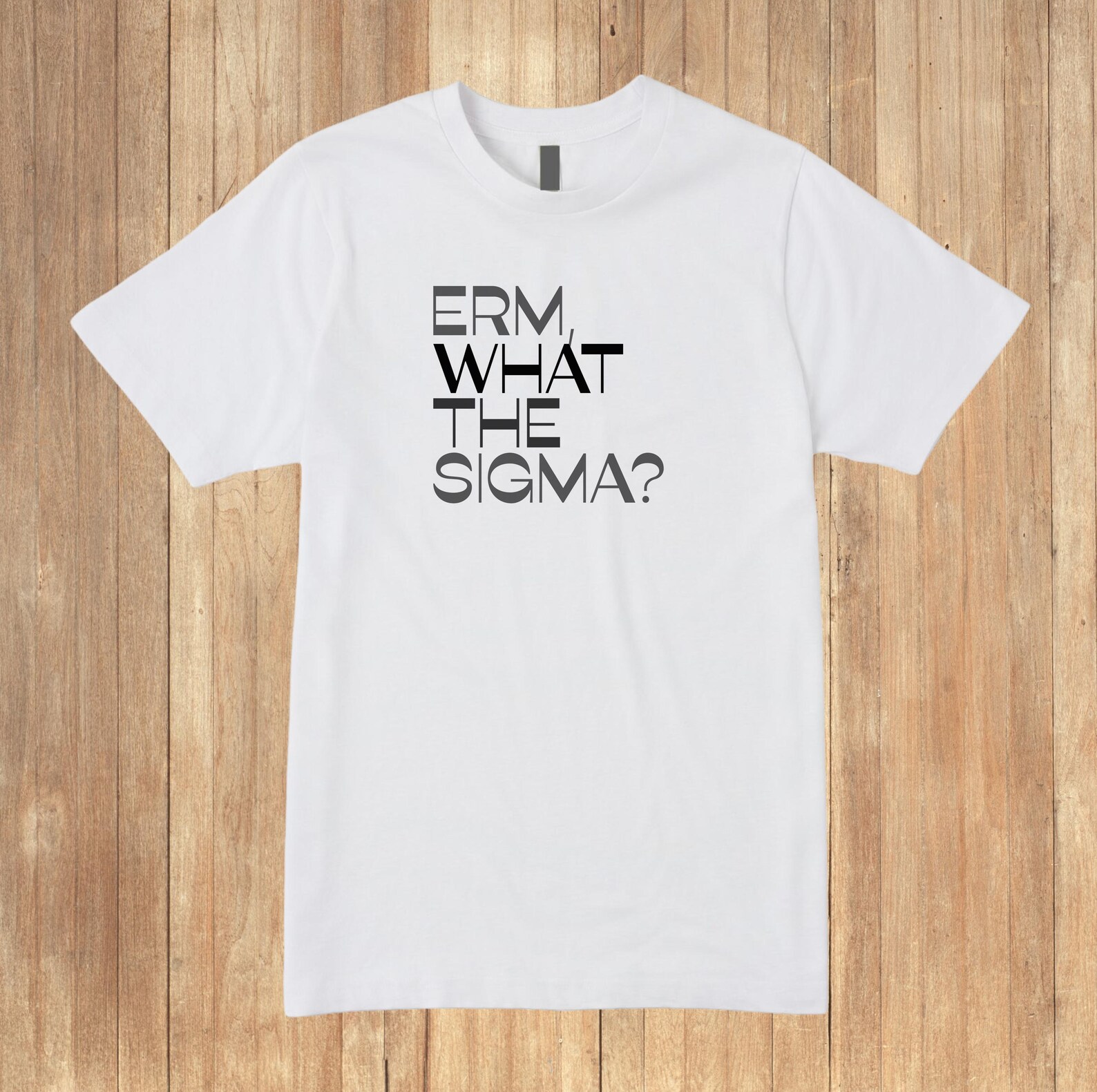 Erm, What the Sigma Shirt, Gen Z Slang, Funny Shirt, Perfect Gift for ...