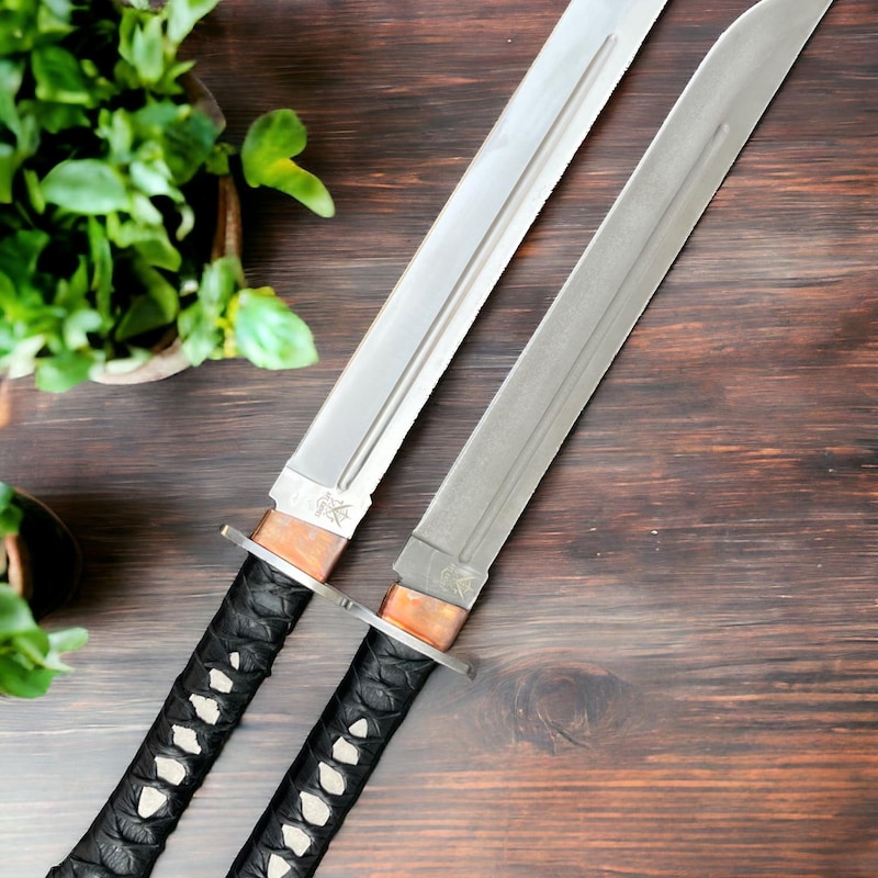 Samurai Swords Set - Etsy
