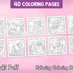 Purr Moments: Cozy Activities of a Couple With Cute Pets Coloring Book ...