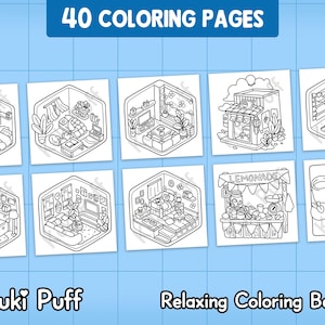 Cozy Corner: Cute Adorable Designs of Cozy, Hygge Spaces Coloring Book ...