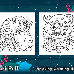 Cozy Christmas: Bold and Easy Festive Winter Designs Coloring Book by ...