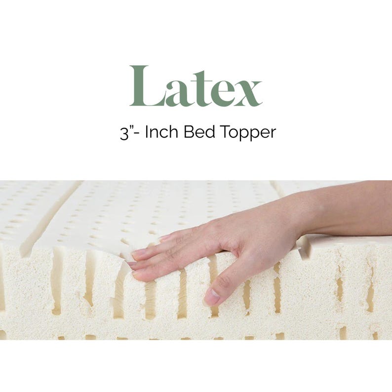 3-inch Latex Topper - Etsy