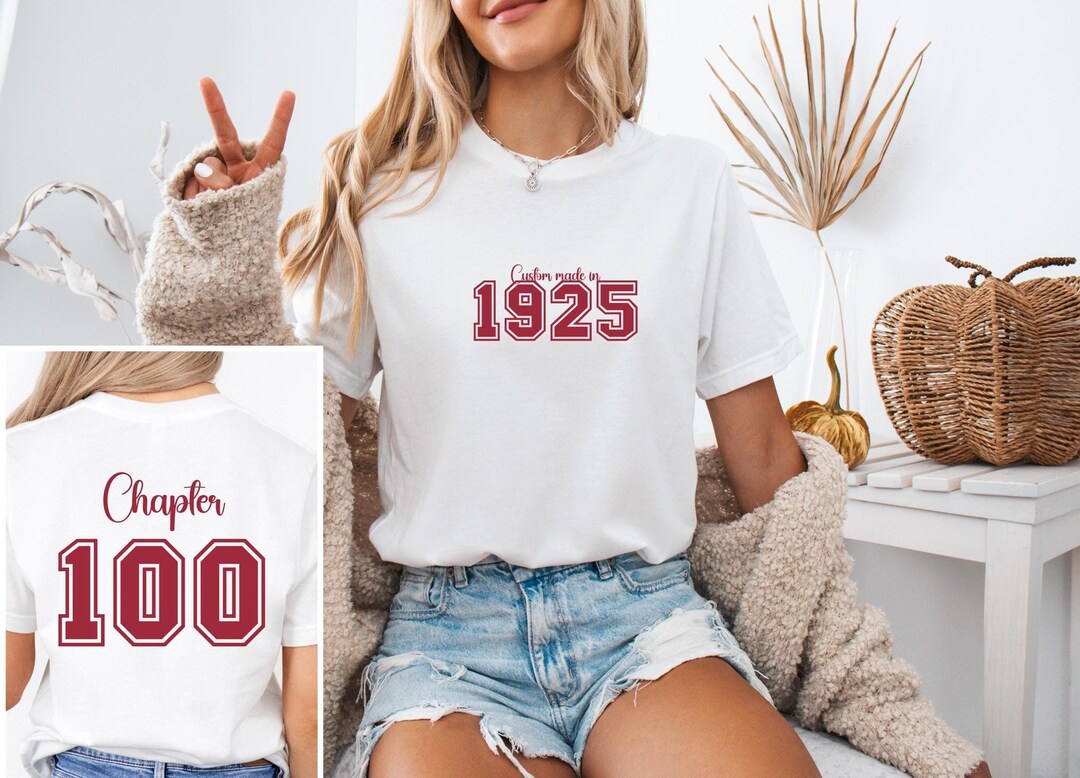100th Birthday Shirt, 1925 Birth Year Shirt, Chapter 100 Shirt, Turning ...