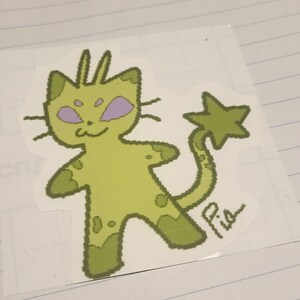 Alien Keychain and Sticker Bundle - Etsy