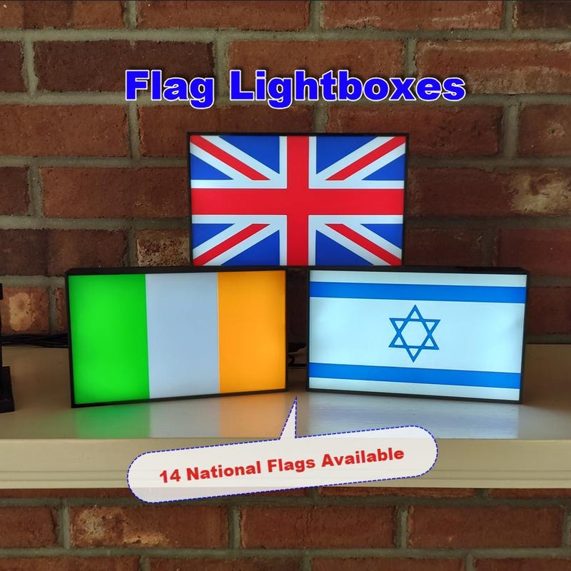 Usb Flag Light - Etsy