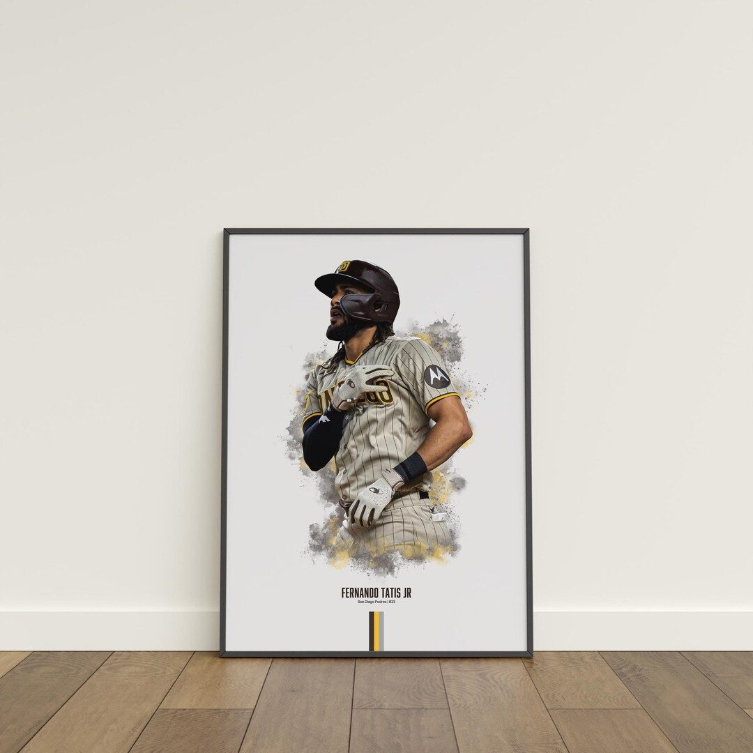 Fernando Tatis Jr Poster, Baseball Poster, MLB Poster, Sports Poster ...