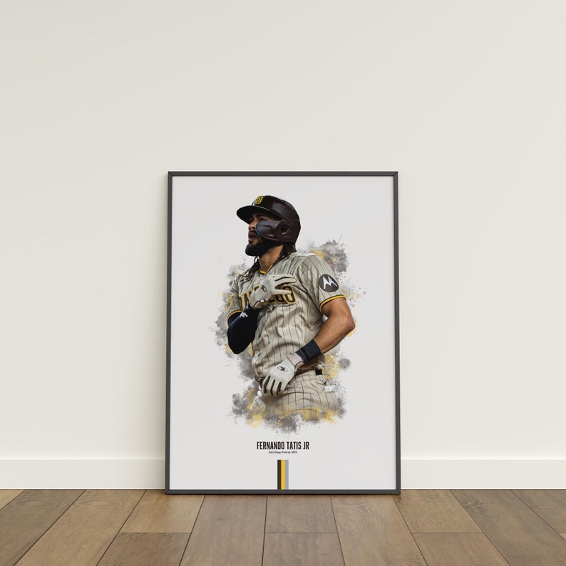 Fernando Tatis Jr Poster, Baseball Poster, MLB Poster, Sports Poster ...