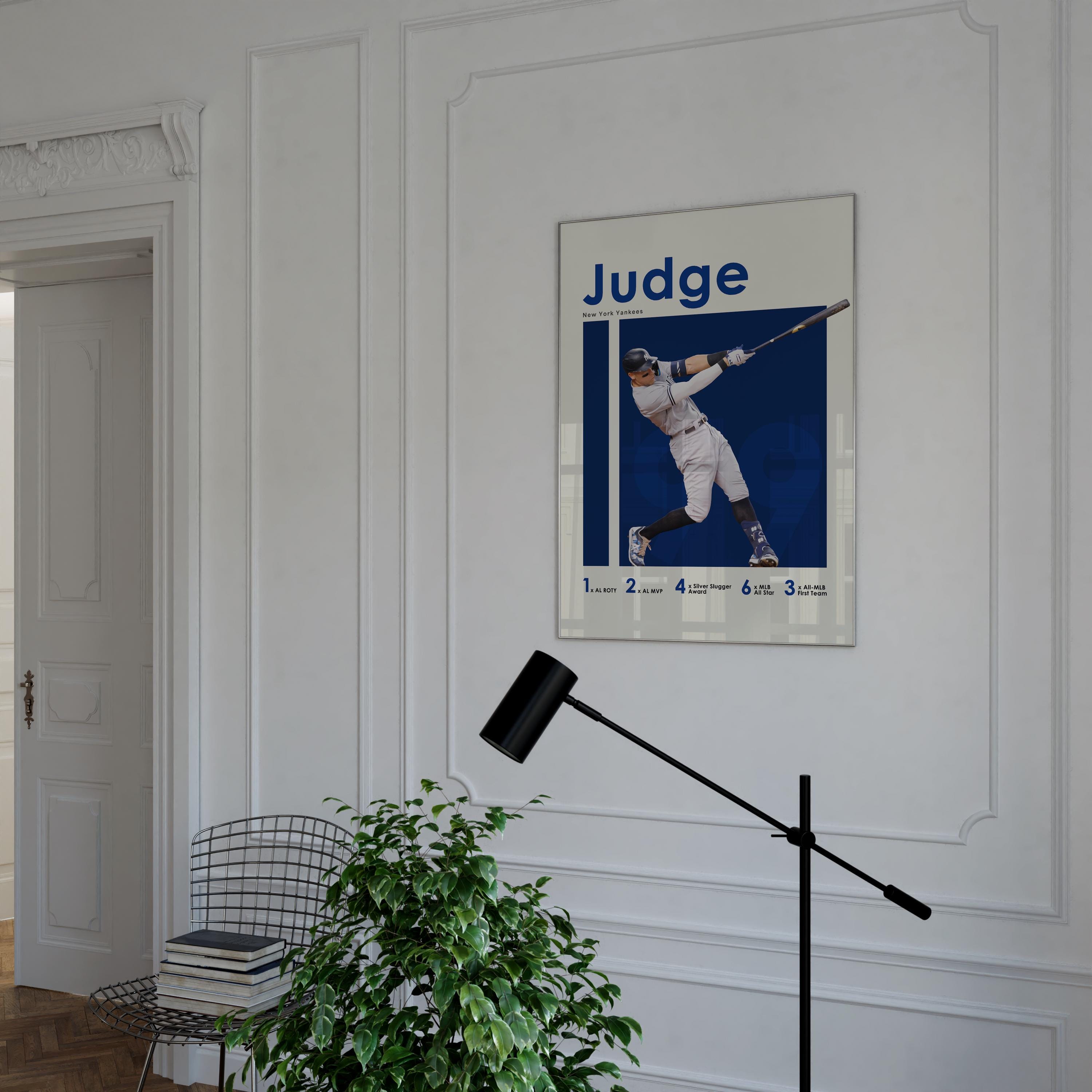 Aaron Judge Poster, Baseball Poster, MLB Poster, Sports Poster, New ...