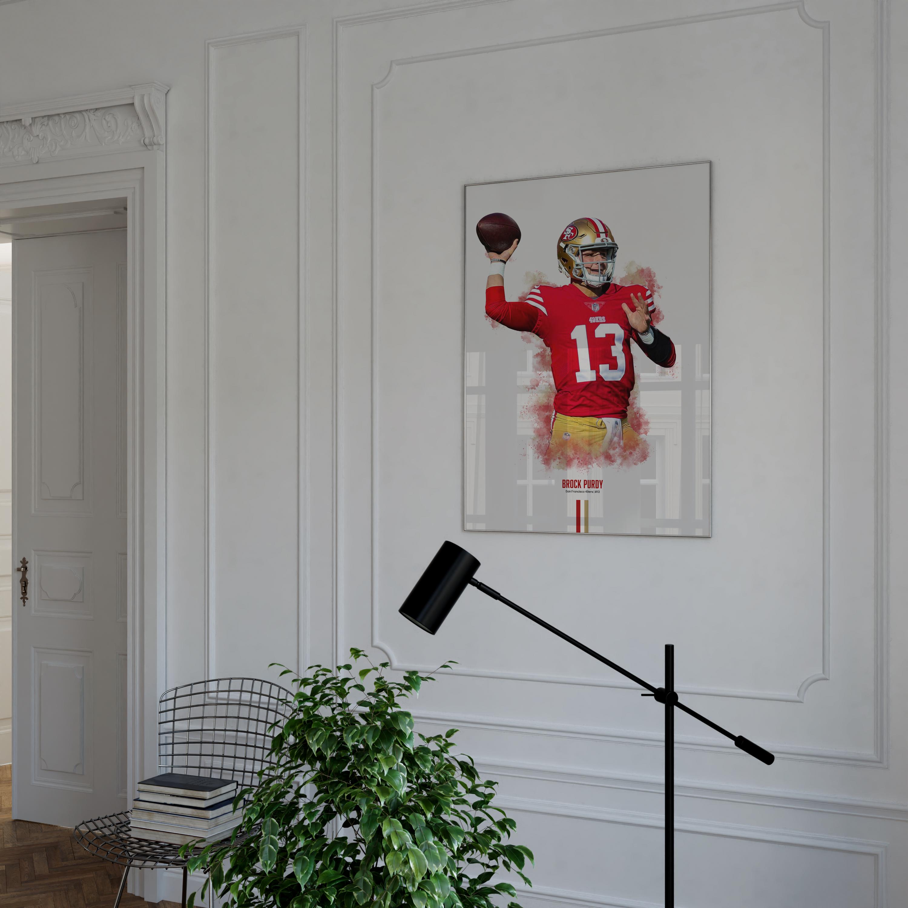Brock Purdy Poster, American Football Poster, NFL Poster, Sports Poster ...