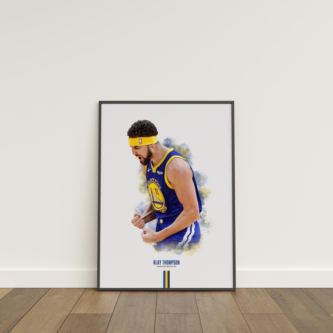 Klay Thompson Poster, Basketball Poster, NBA Poster, Sports Poster ...