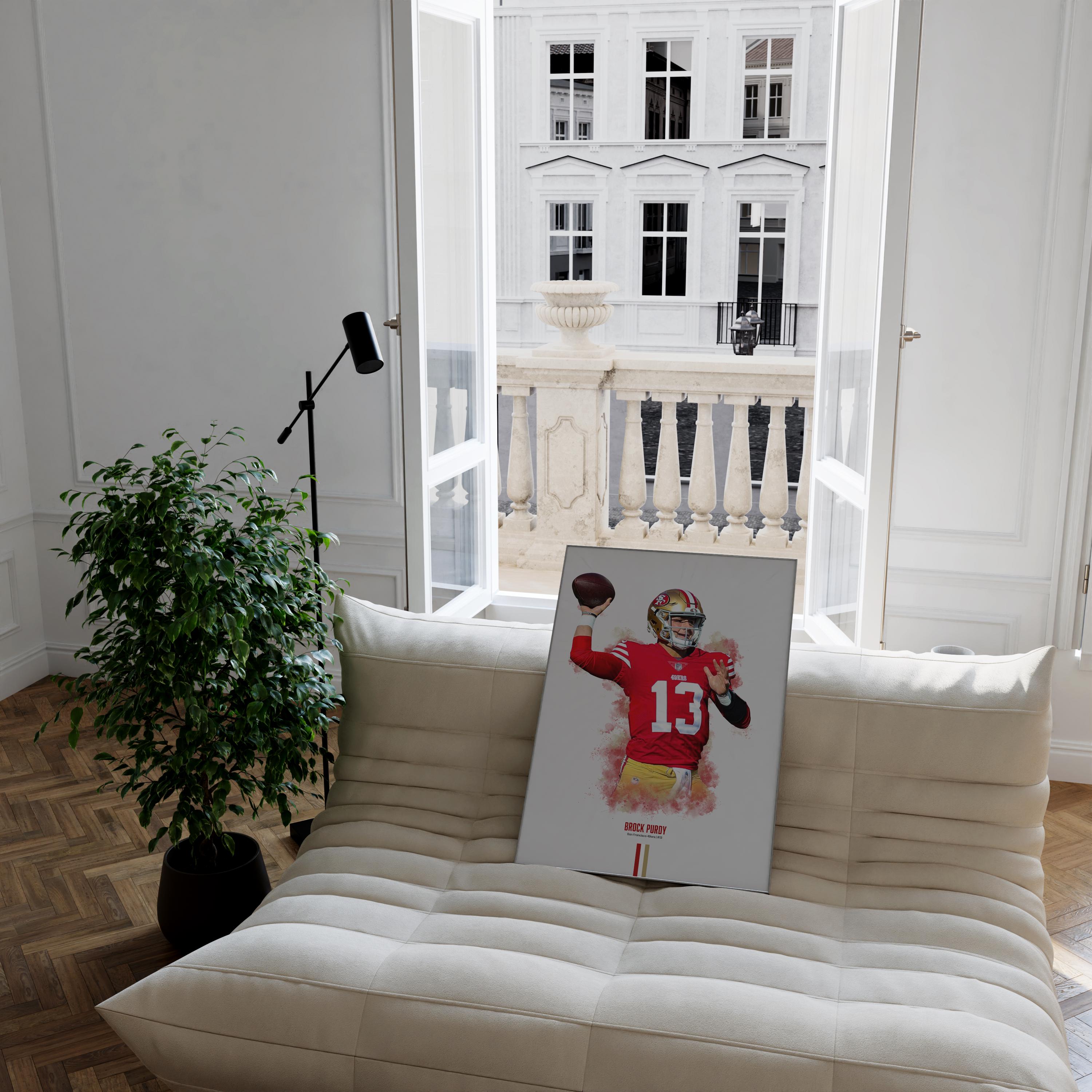 Brock Purdy Poster, American Football Poster, NFL Poster, Sports Poster ...