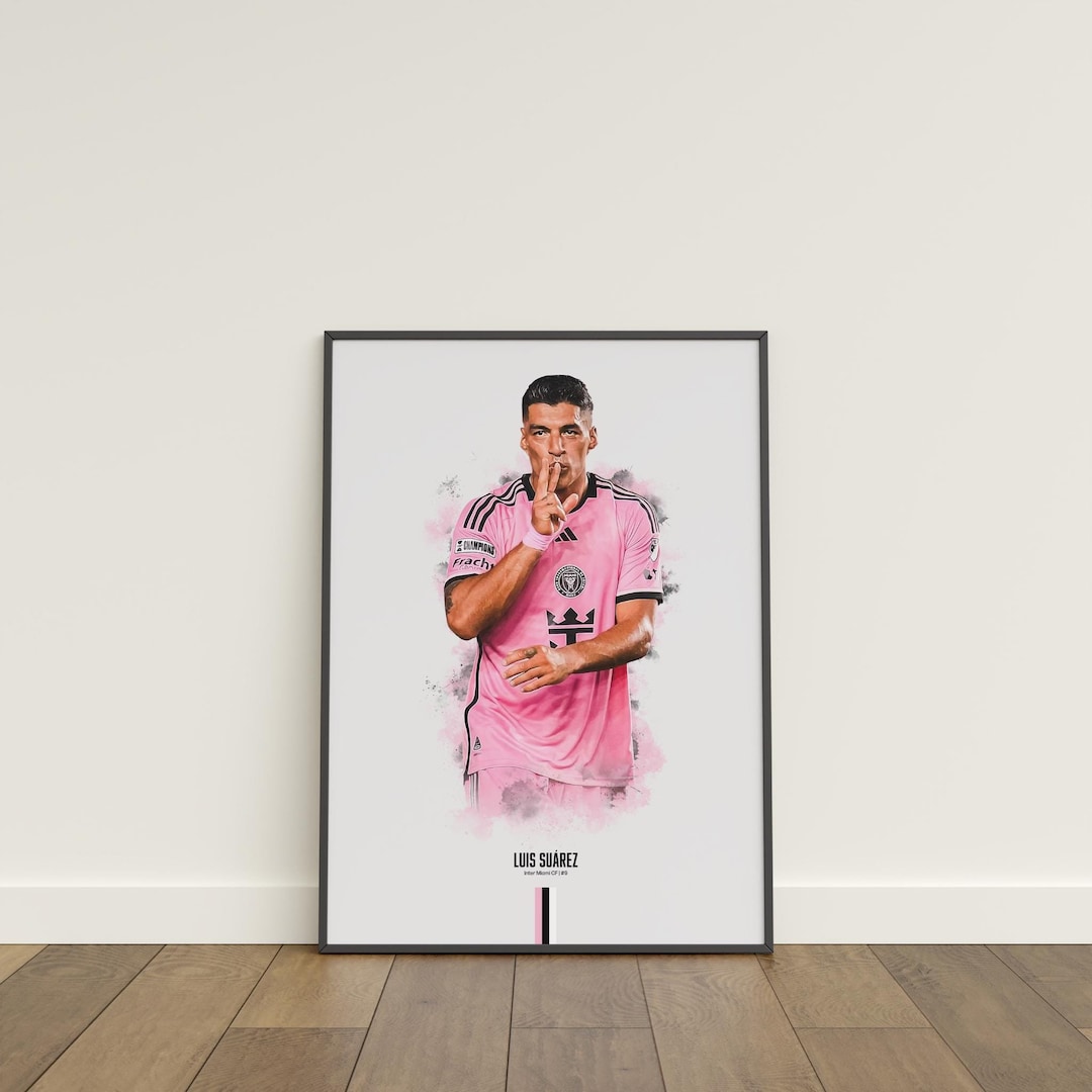 Luis Suarez Poster, Football Poster, Soccer Poster, Sports Poster ...