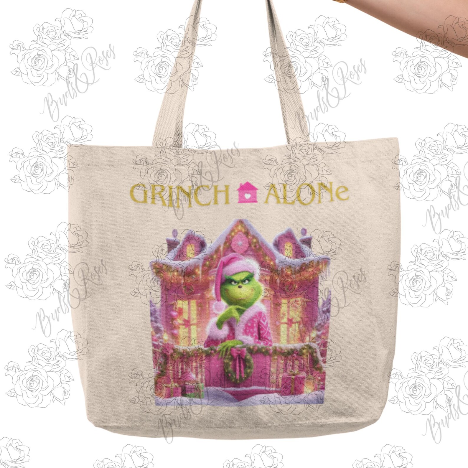 Digital, Grinch Home Alone, SVG, PNG, Pink Christmas Svg, Grinch ...