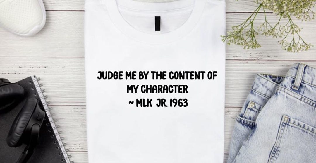 Martin Luther King Jr. Shirt, Custom MLK Shirt. - Etsy