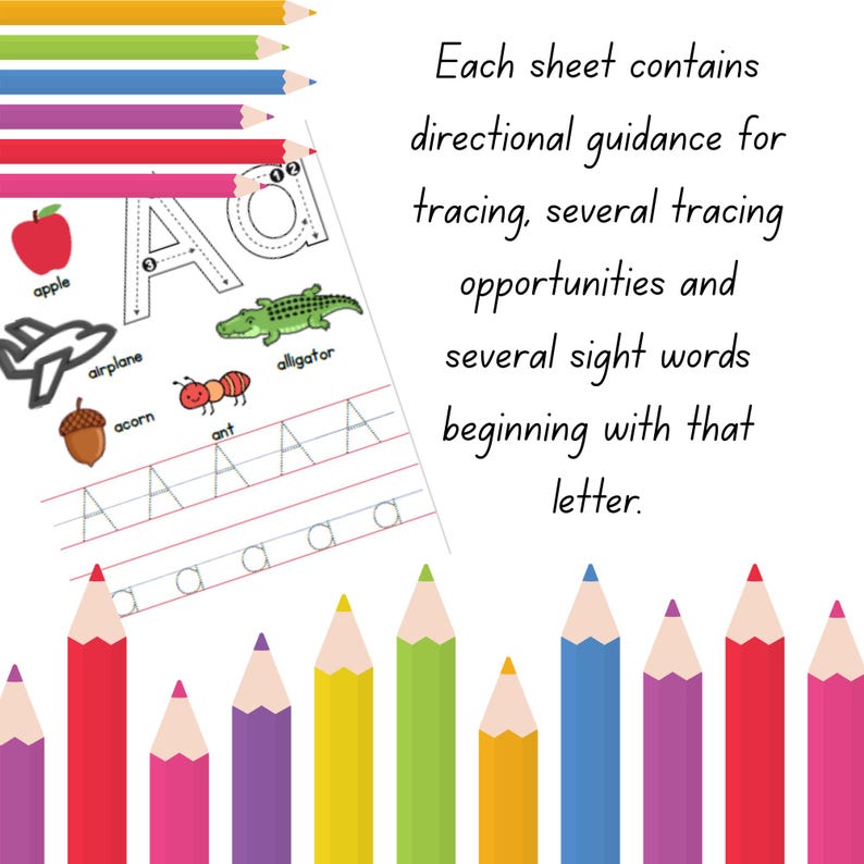 Handwriting Practice Sheet - the Letter L - Instant Downloadable ...