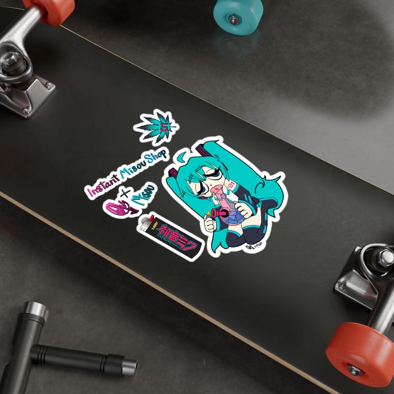 Hatsune Miku Bxng-rip Vinyl Decal Misou X LMC - Etsy