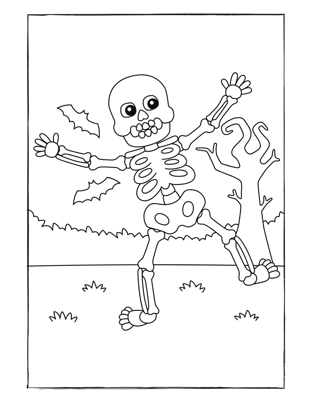 5 Halloween Coloring Pages 5 Coloring Sheets That Can Be Instantly ...
