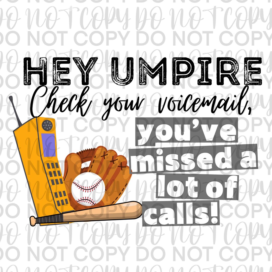 Hey Umpire PNG - Etsy