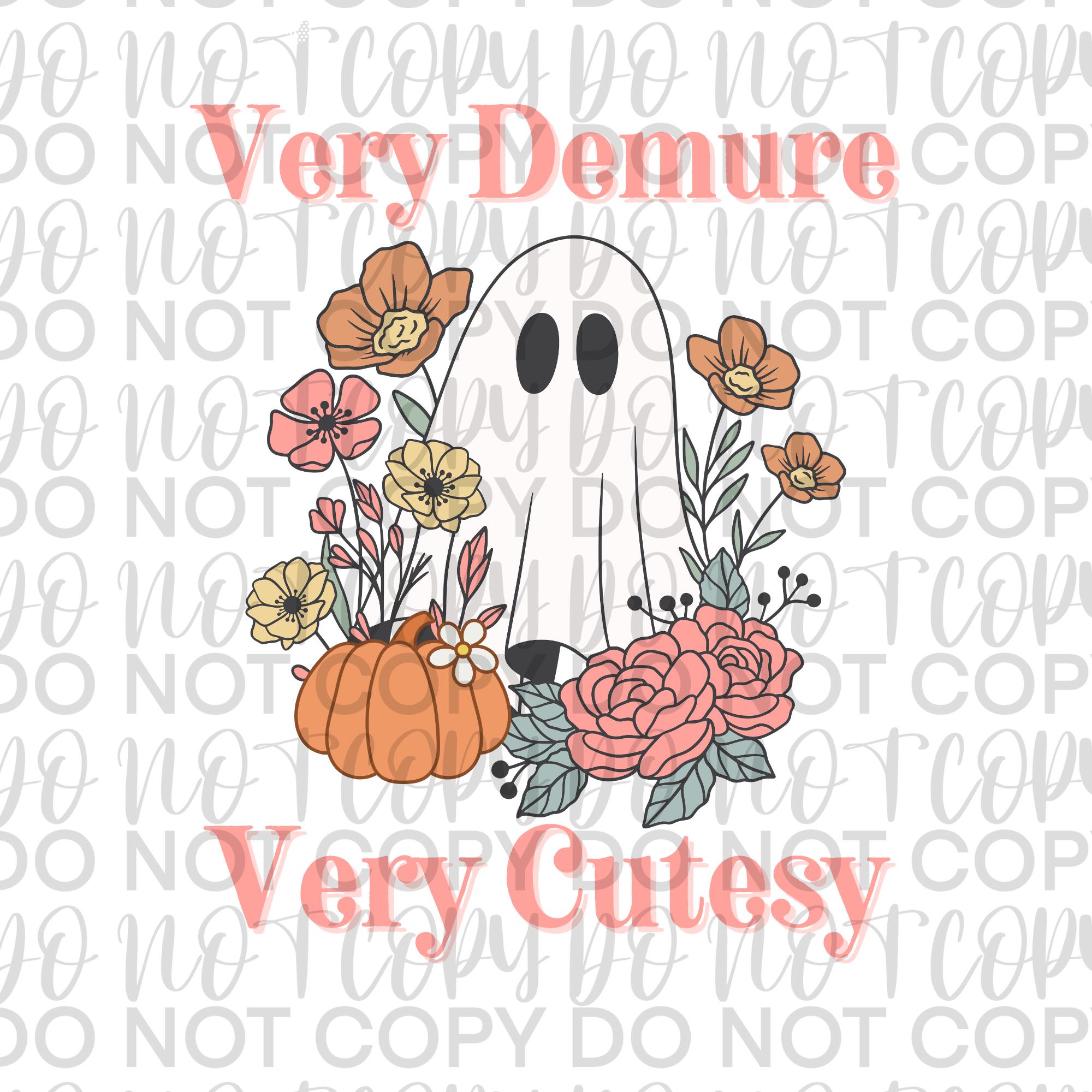 Very Demure Ghost PNG - Etsy