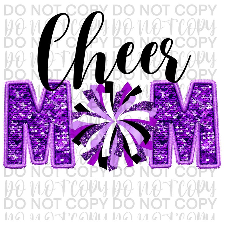 Cheer Mom PNG - Etsy