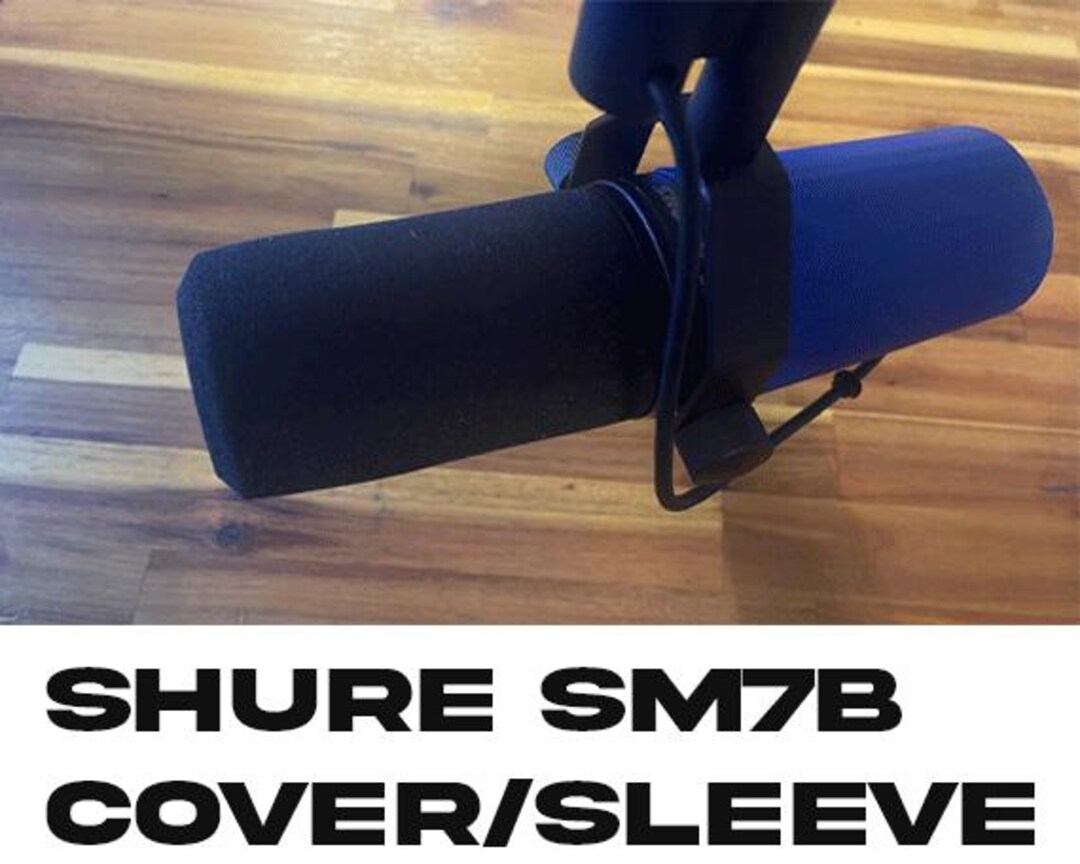 Shure SM7B Cover/sleeve (change Color of Your Mic) - Etsy