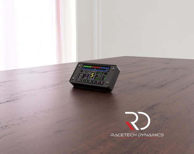 Raceddu4 4" Sim Racing Display Dashboard - Etsy