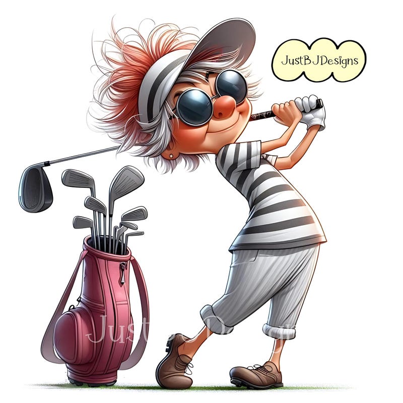 Whimsical Golf Prints - Etsy
