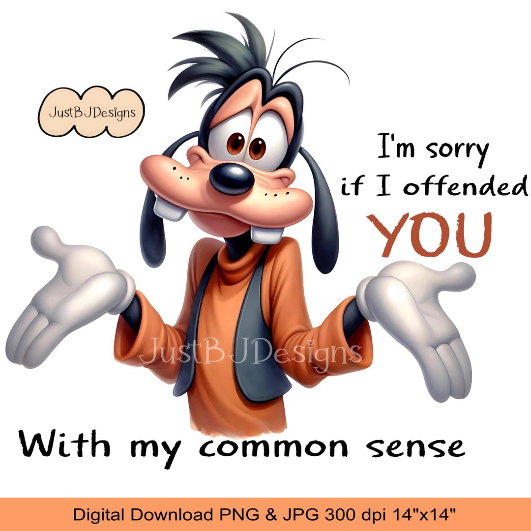 Quirky Goofy - High Resolution Transparent PNG - JPG Image - Digital ...