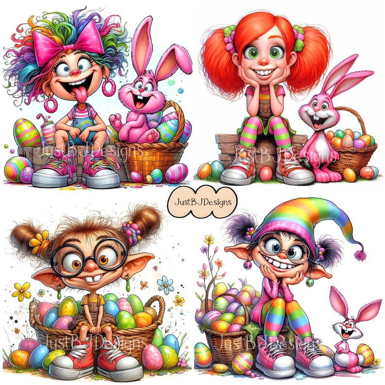 Easter Clipart Bundle: 25 High-resolution Images -digital Download - Etsy