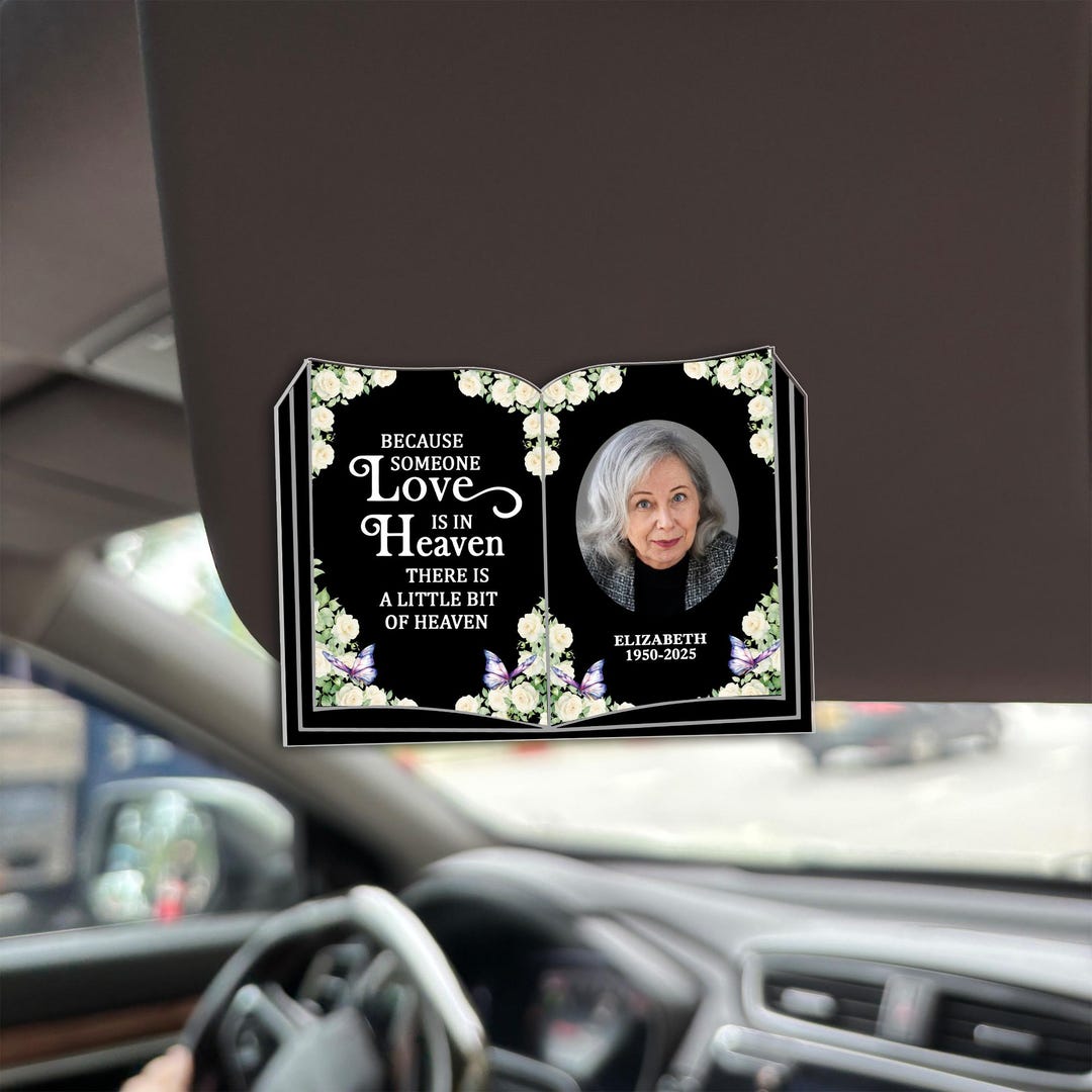 Memorial Car Visor Clip, Visor Clip Drive Safe, Memorial Visor Clip ...