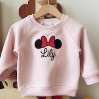 Personalized Embroidered Kids Sweatshirt, Custom Baby Toddler Pullover ...