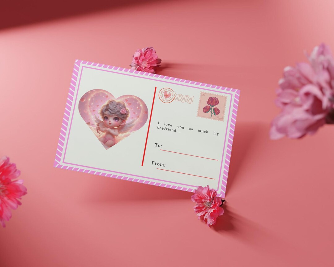 Editable Valentine's Day, Canva Template for Valentine's Day ...