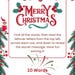 Christmas Word Search Puzzle With Hidden Message | 10 Words Printable ...