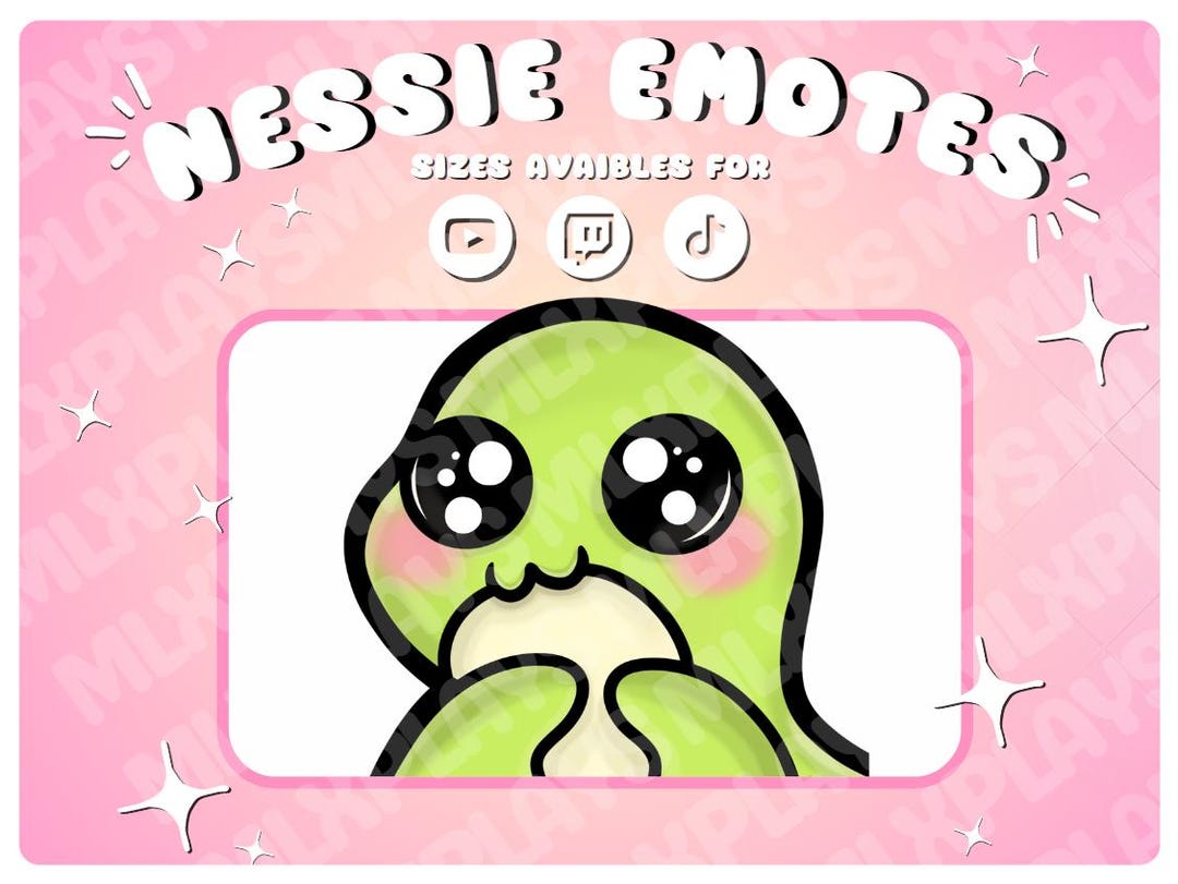 Uwu Nessie Apex Legends Emote for Twitch| Youtube | Tik Tok | Custom ...