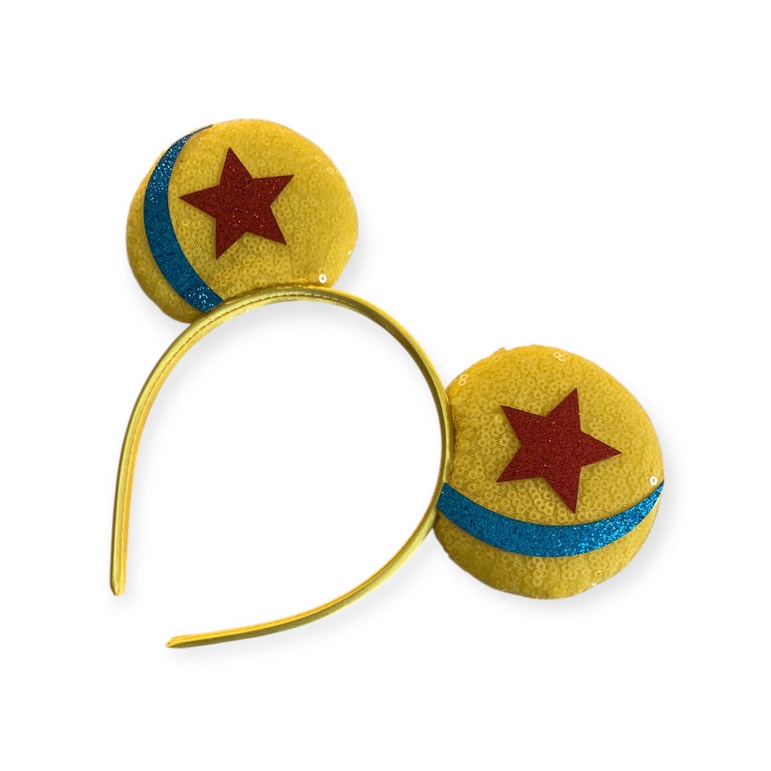 Pixar Disney Inspired Mickey Minnie Mouse Ears Headband - Etsy