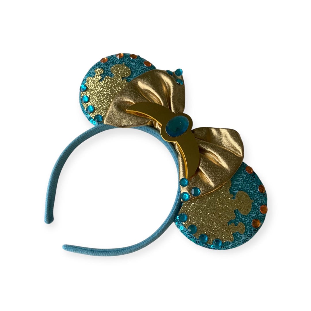 Aladdin Disney Inspired Mickey Minnie Mouse Ears Headband - Etsy