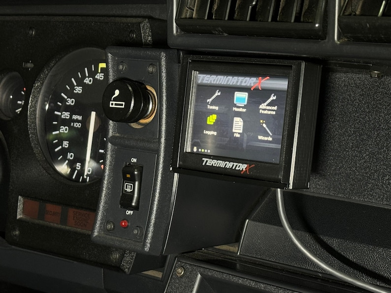 82-89 Camaro Holley 3.5" Handheld Touchscreen Mounting Bracket - Etsy