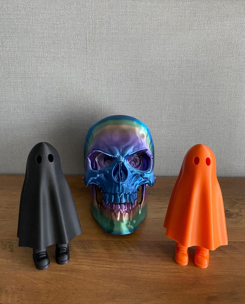 Cute Ghost With Legs Halloween Decor Spooky Ghost Desk Ghost - Etsy