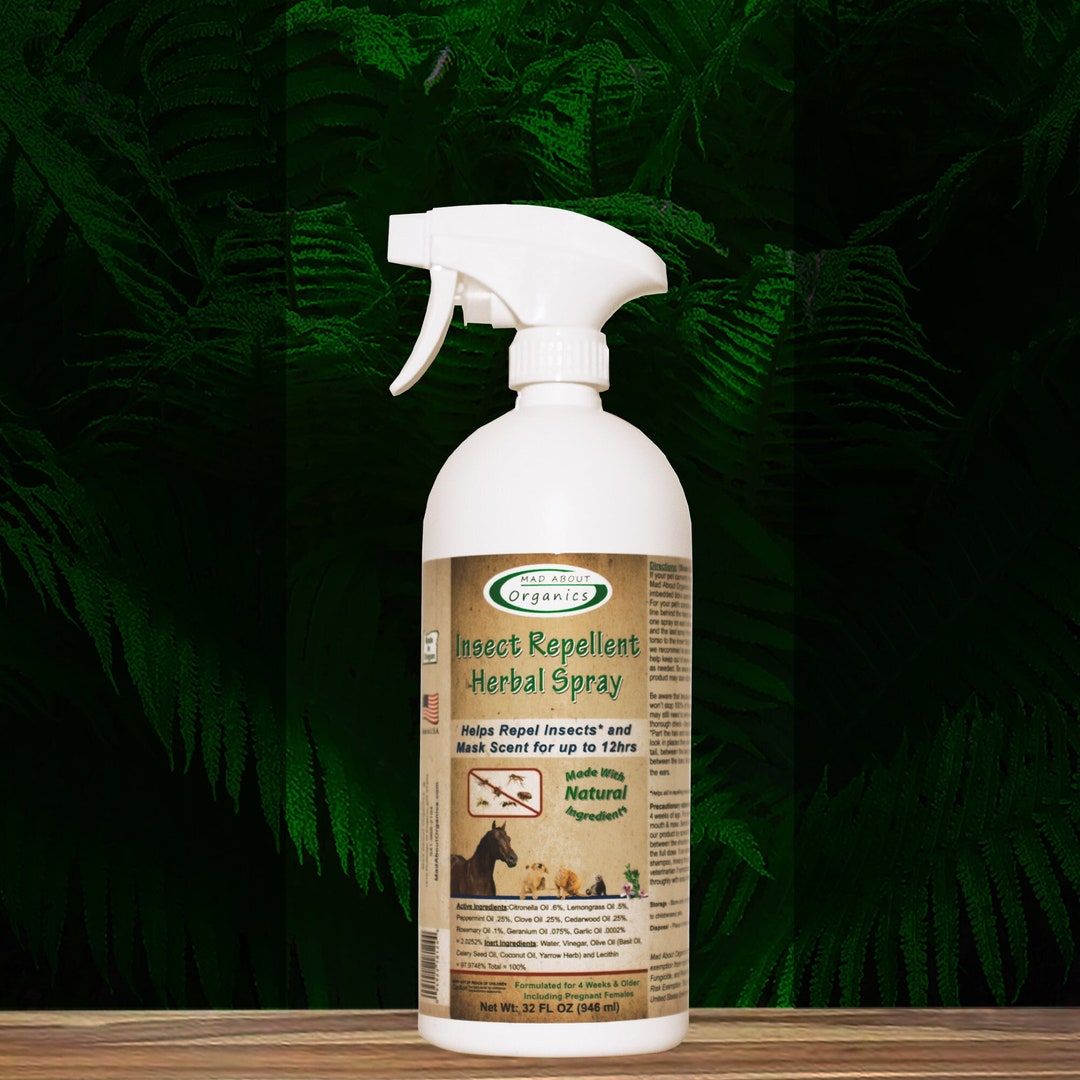 Herbal Insect Repellent Spray 32oz - Etsy