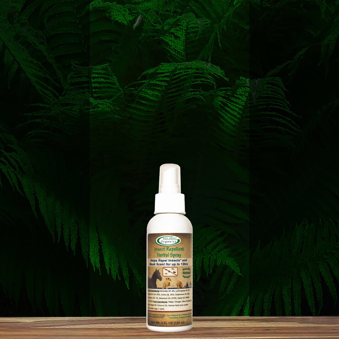 Herbal Insect Repellent Spray - 4oz - Etsy